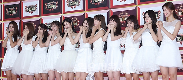 [IS포토|KBS가요대축제] 애교 폭발 '아이오아이(I.O.I)'