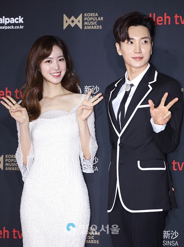 [IS포토|2018 KPMA] 진세연-이특, 시상식 첫 발 내딛는 '두 MC'